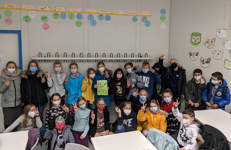 Klassenfrühstück für die Klasse 5A