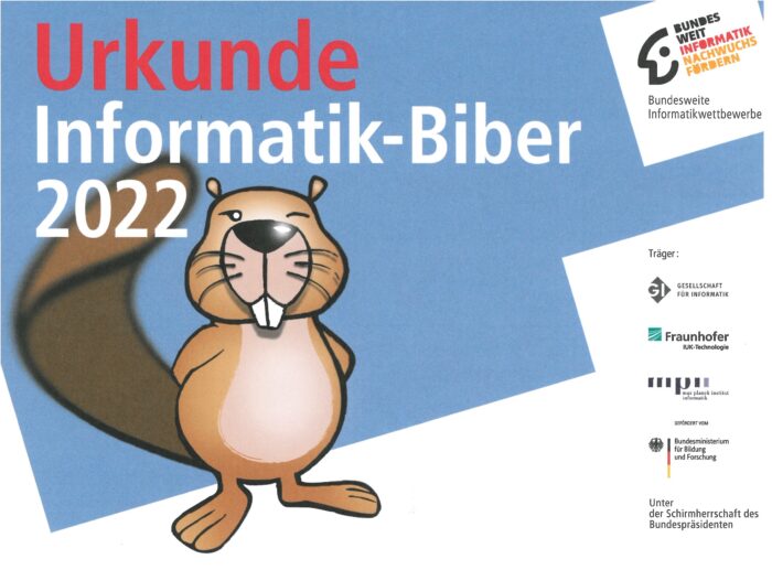 Der Informatik-Biber am WEG